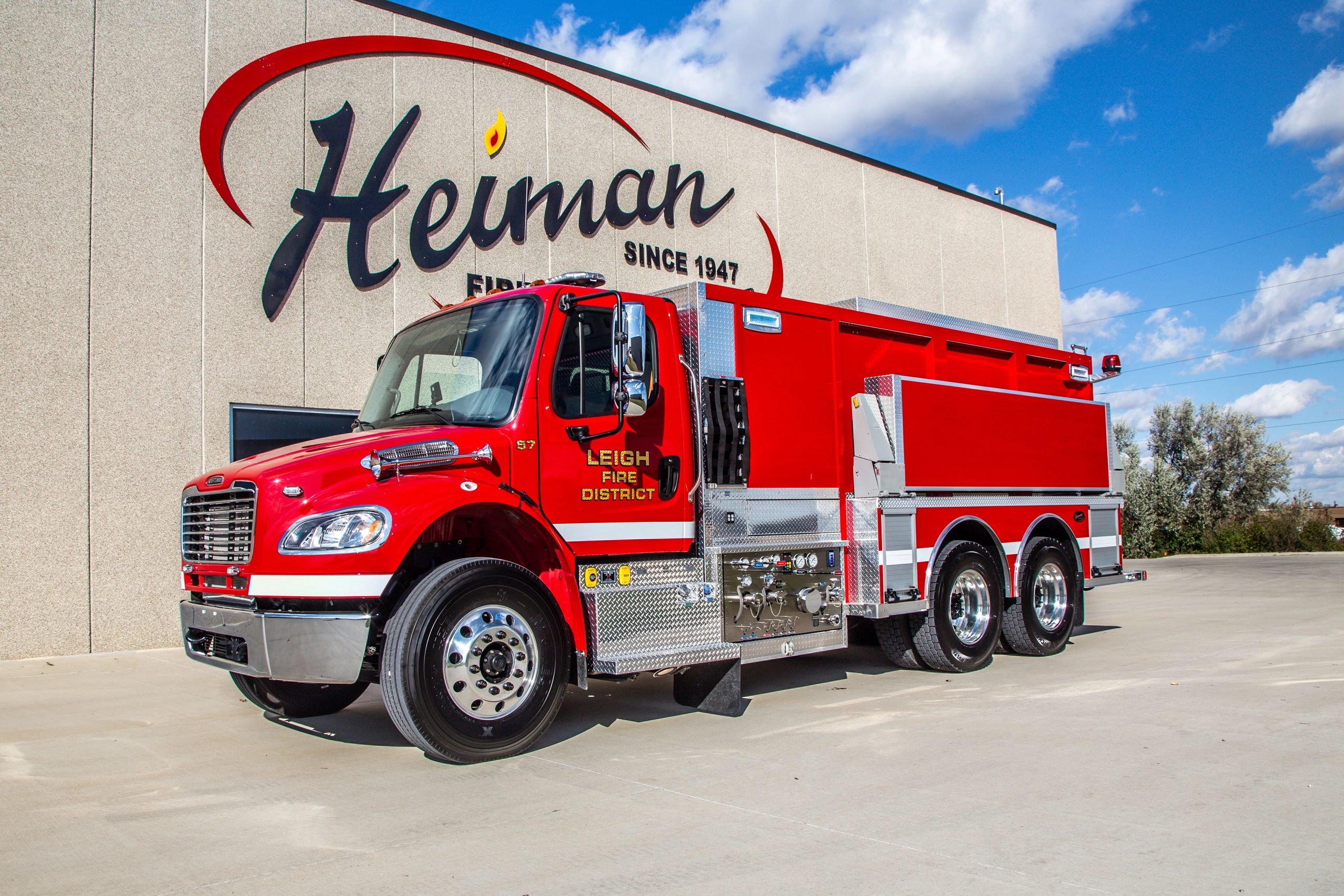 Leigh, NE Fire Dept. - Heiman Fire WaterKing Leigh, NE Fire Dept. - Heiman Fire WaterKing